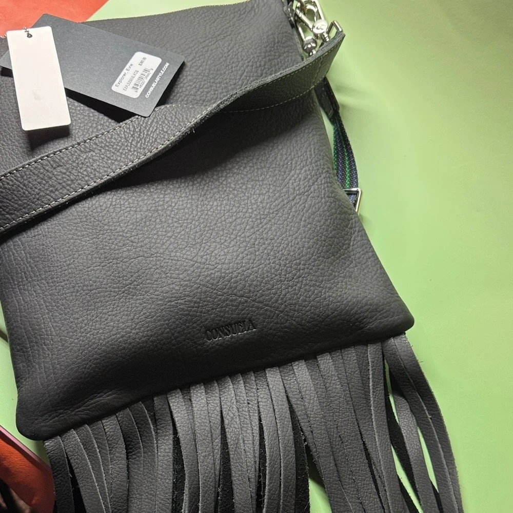 Consuela | Bags | Consuela Explorer Evie Leather Fringe Crossbody Bag ...